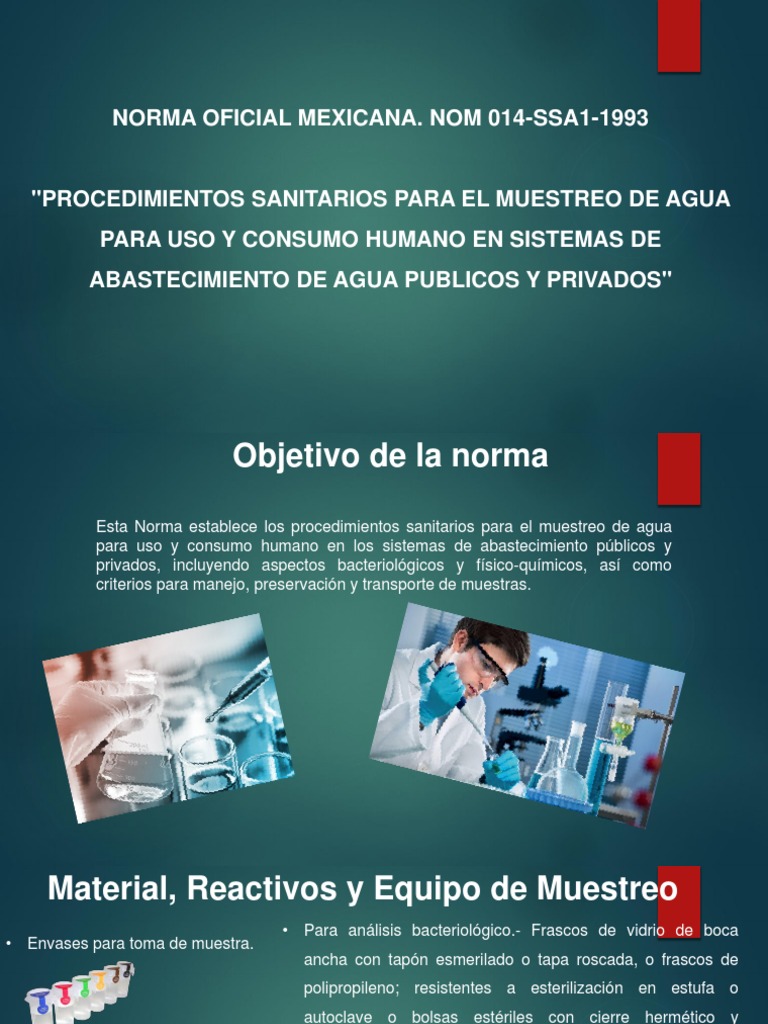 Muestreo de Agua | PDF