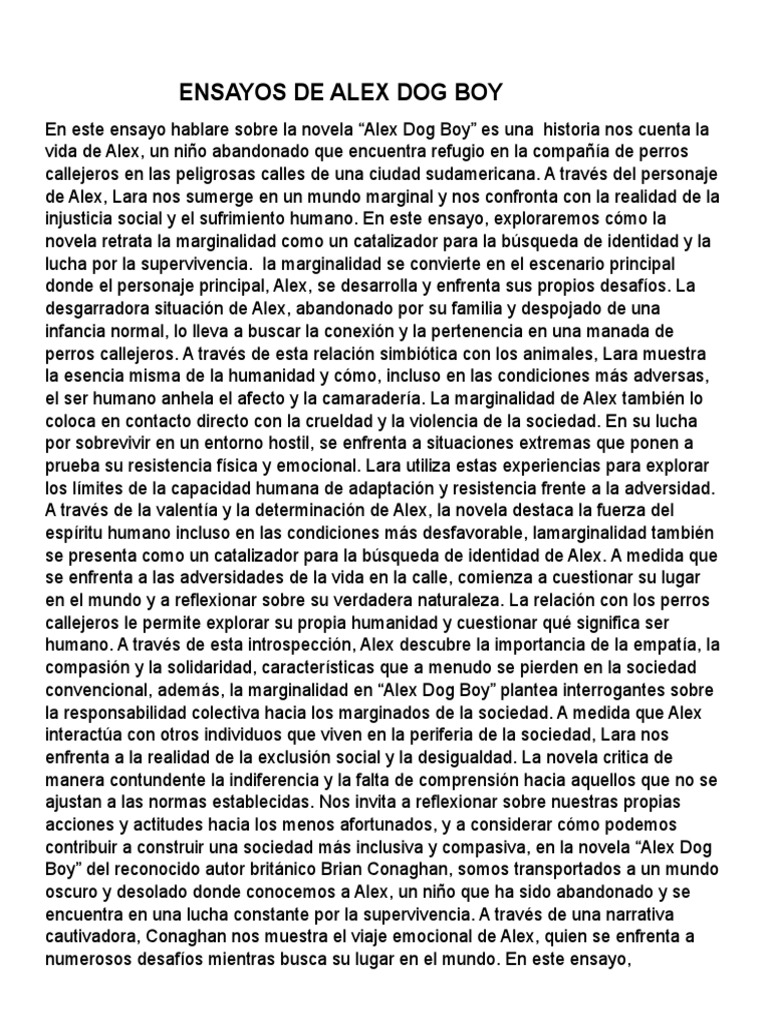 Ensayo 2 | PDF | Amor | Sociedad