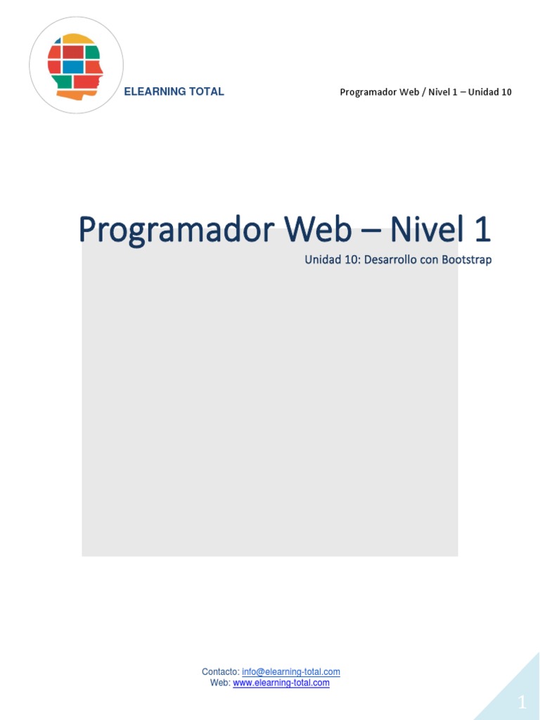 Unidad10 Modulo3 Prog Web Grilla | PDF | Bootstrap (marco frontal) | Red mundial