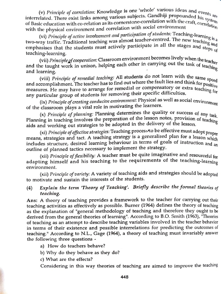 Theory of Teaching | PDF | Learning | Teachers