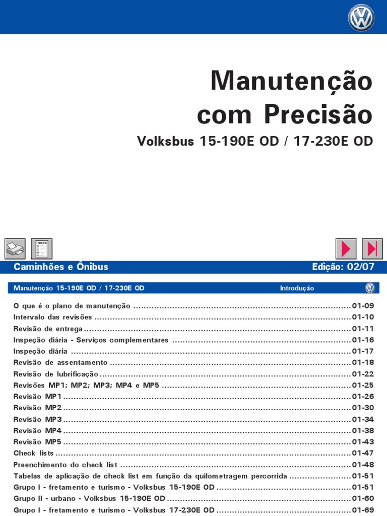 Manutenção 15190 e 17230 | PDF
