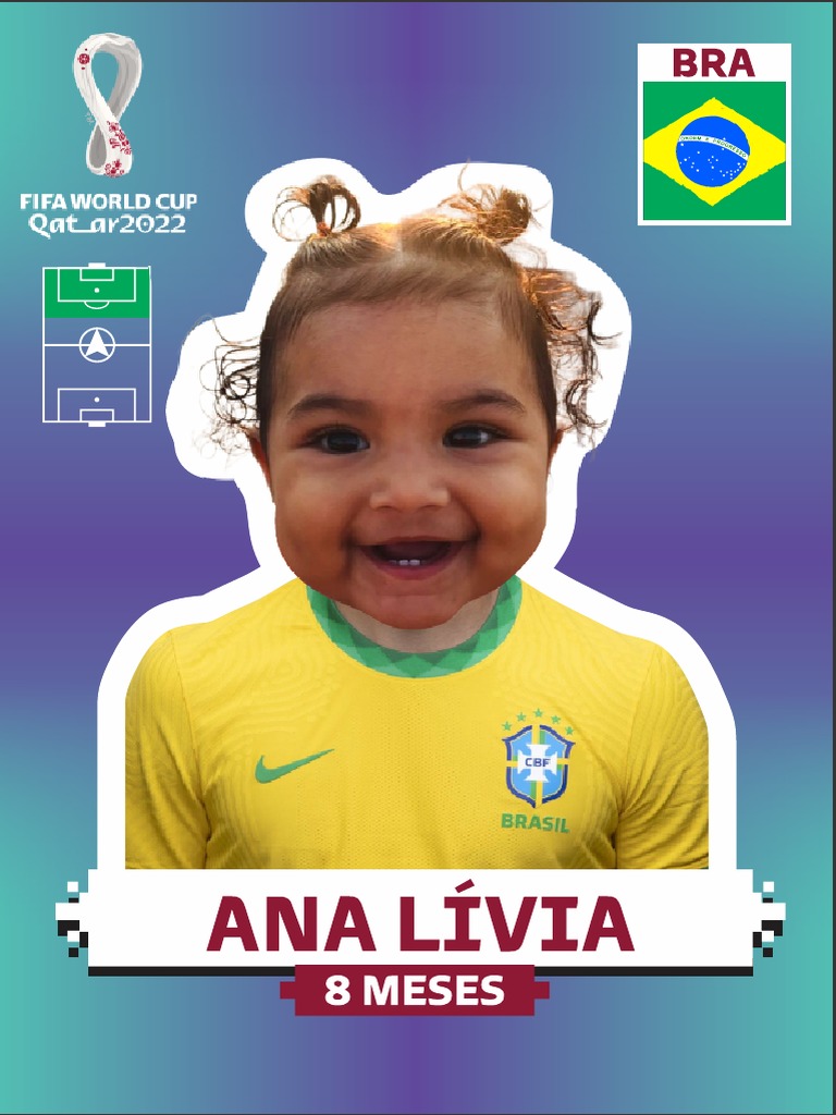 Adesivo Figurinha Copa Ana Lívia | PDF