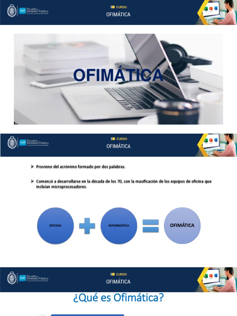 Ofimática | PDF | Microsoft PowerPoint | Microsoft