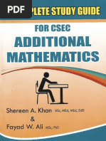 Mathematics A Complete Course With CXC Questions Volume 1 | PDF