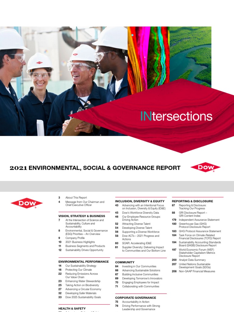 Dow Sustainability Report 2021 | Download Free PDF | Sustainability ...