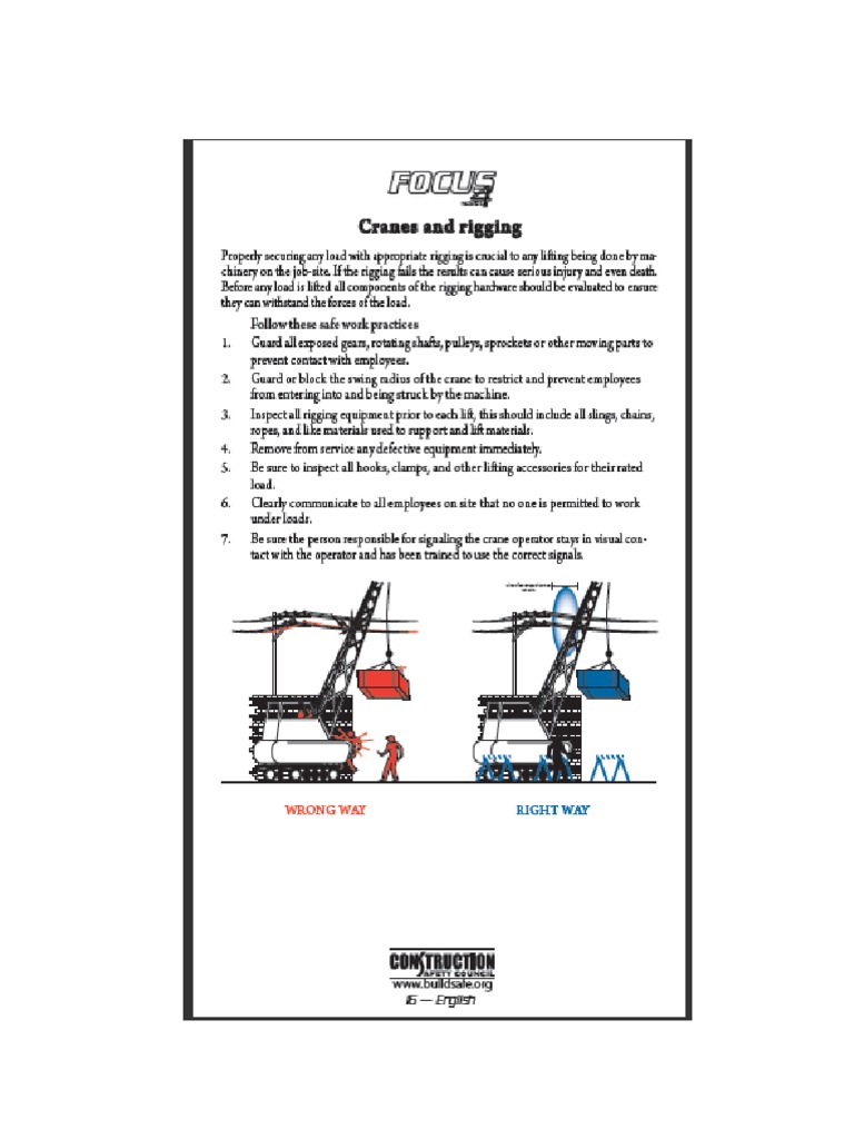 Cranesand Rigging | PDF