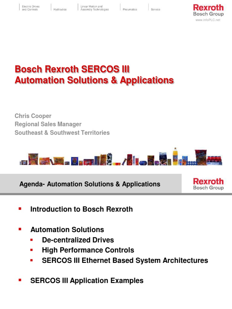 Infoplc Net Bosch Rexroth Sercos Based Applications Atl | PDF ...
