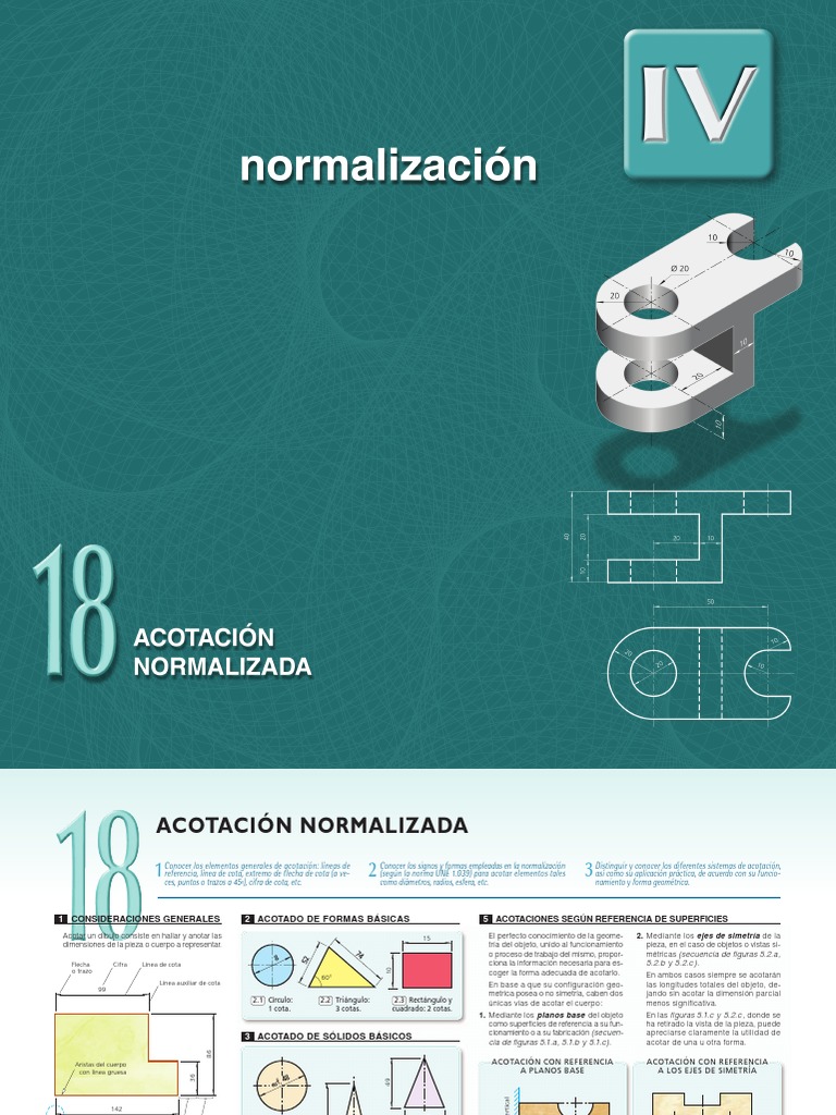 Normalizacion I | PDF | Diámetro | Dibujo