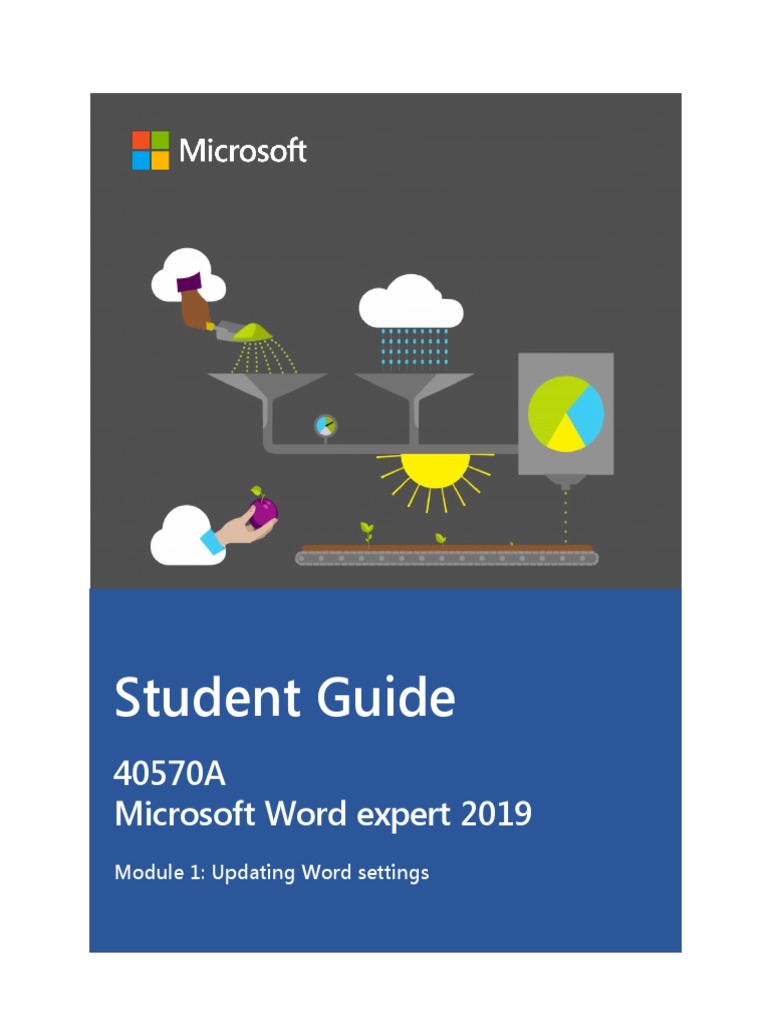 Student Guide M1 | PDF | Microsoft Word | Screenshot