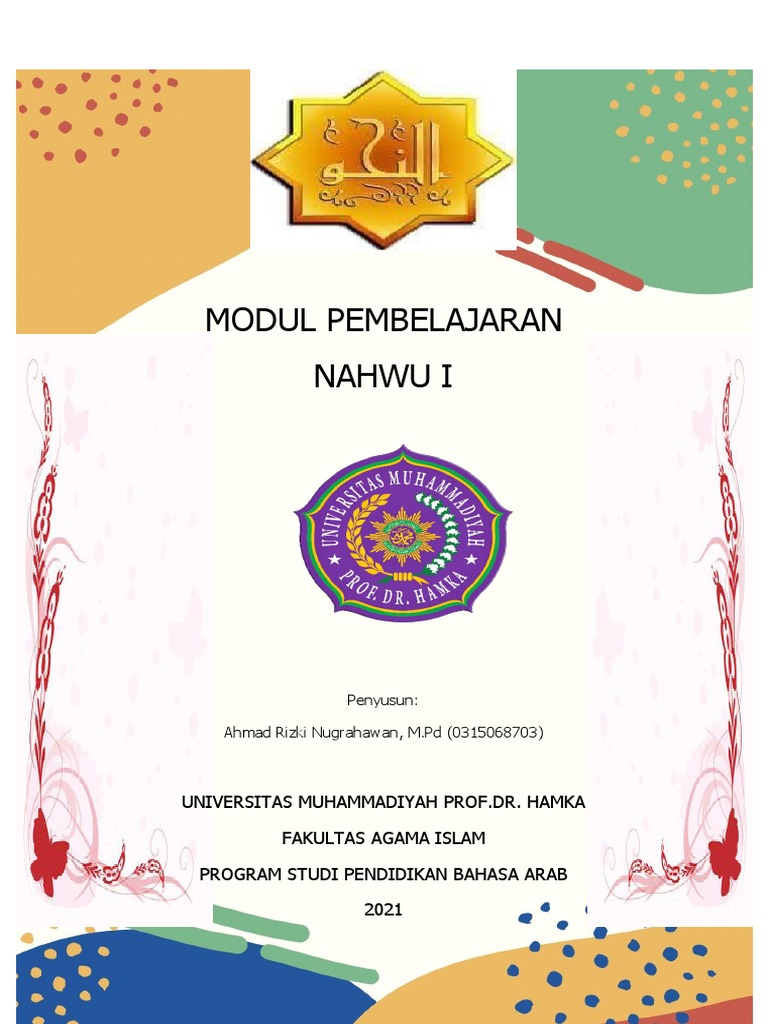 Modul Nahwu 1 Materi 2 | PDF | Seni & Disiplin Bahasa