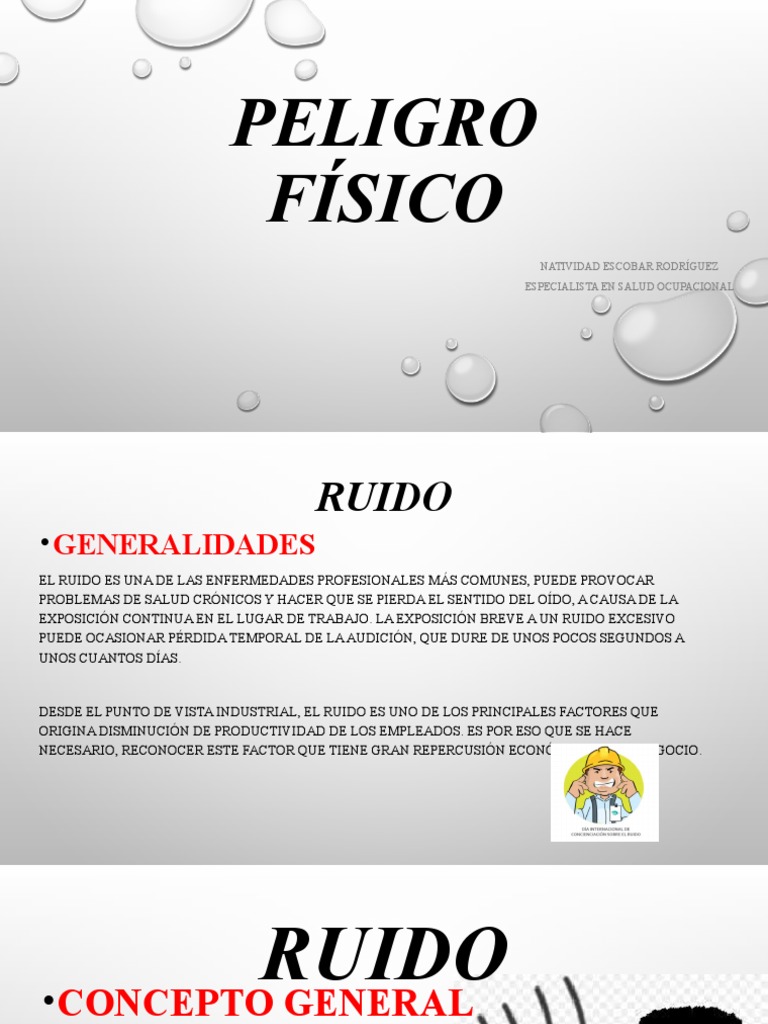 Presentaci N 5 Peligro F Sico | PDF | Sonido | Escuchando