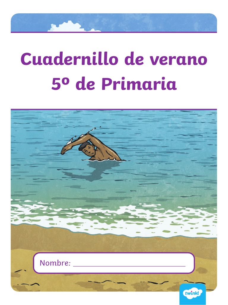 Cuadernillo de Verano 5º de Primaria | PDF