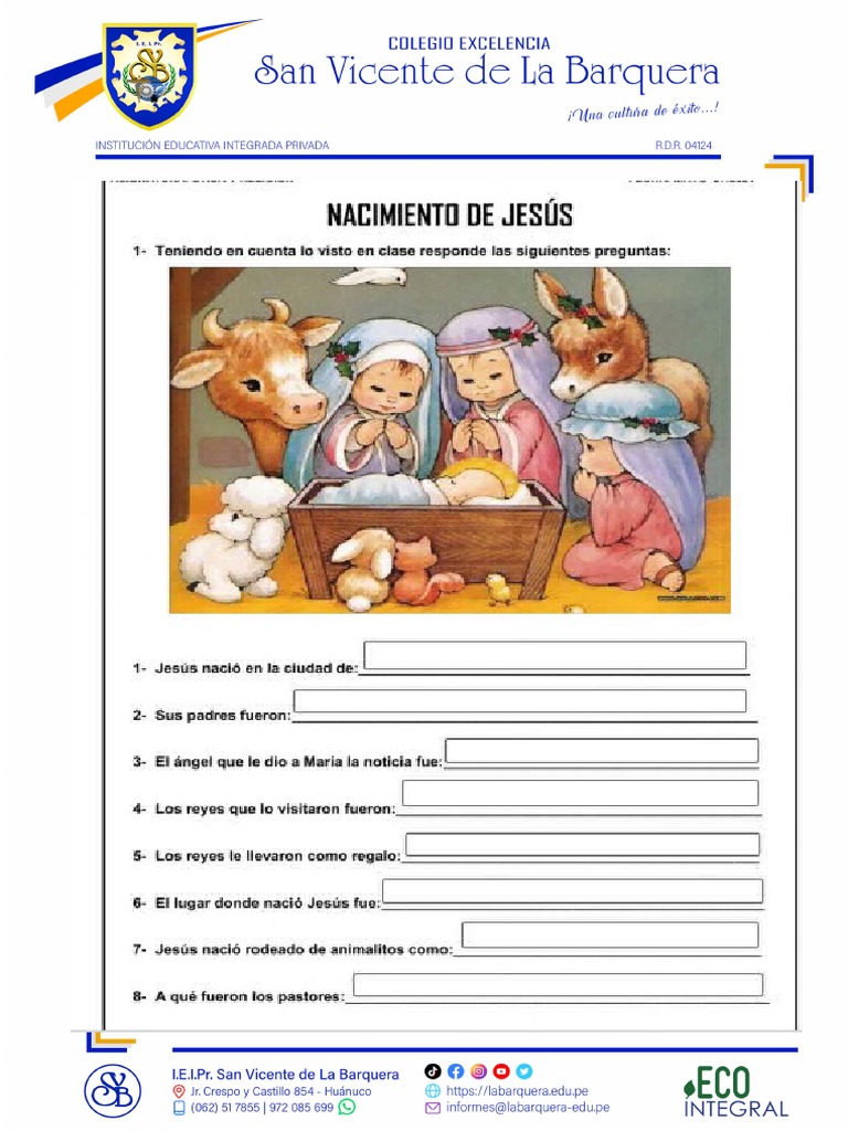 Nacimiento de Jesus | PDF