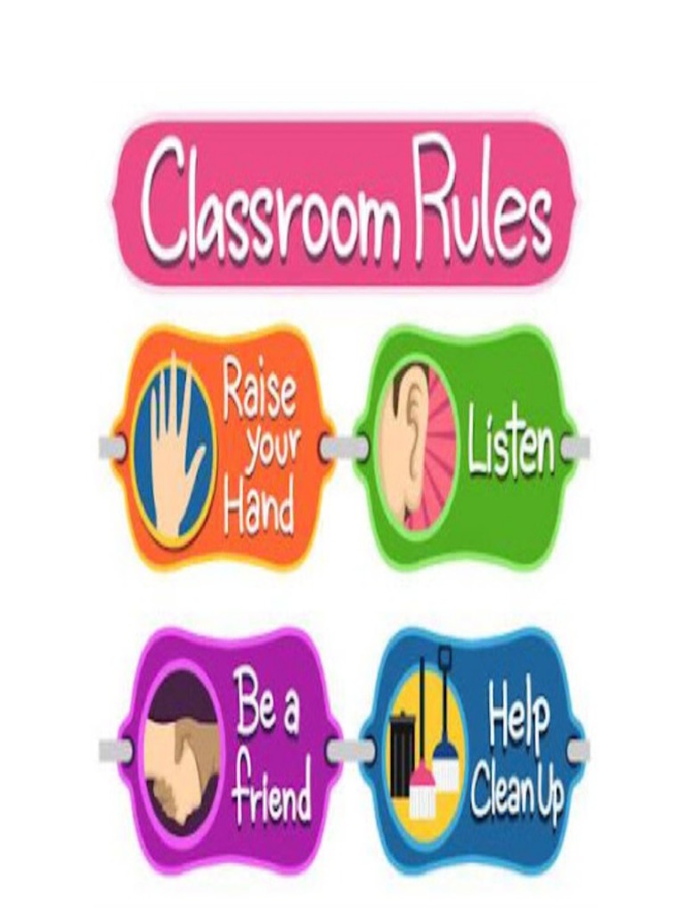 Classroom Rules & Routines. | PDF