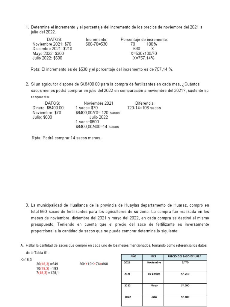 Trabajo Final de Matematicas | PDF | Matemáticas