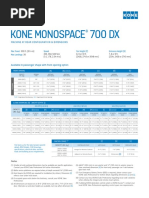 KONE MonoSpace 500 DX Configurations and Dimensions - tcm25 115250 ...
