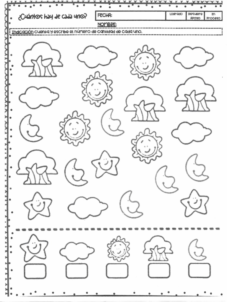 ¿Cuántos Hay de Cada Uno | PDF