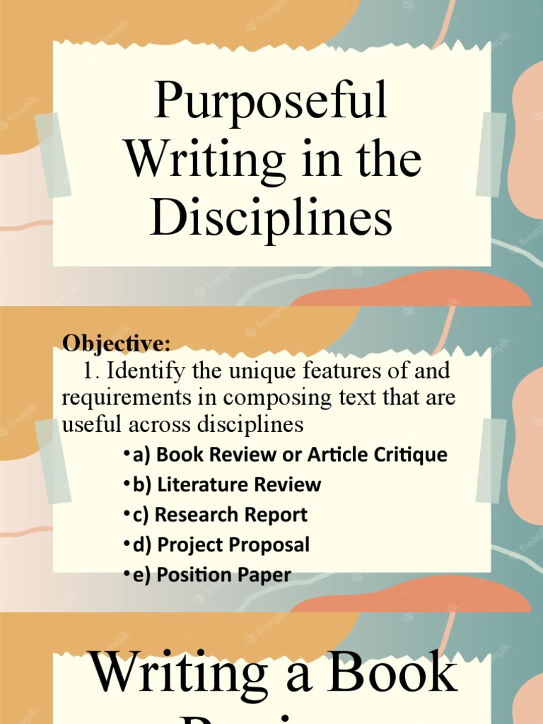 Book Review and Article Critique | PDF