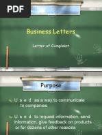 Modified Block Format Letter Guide | PDF
