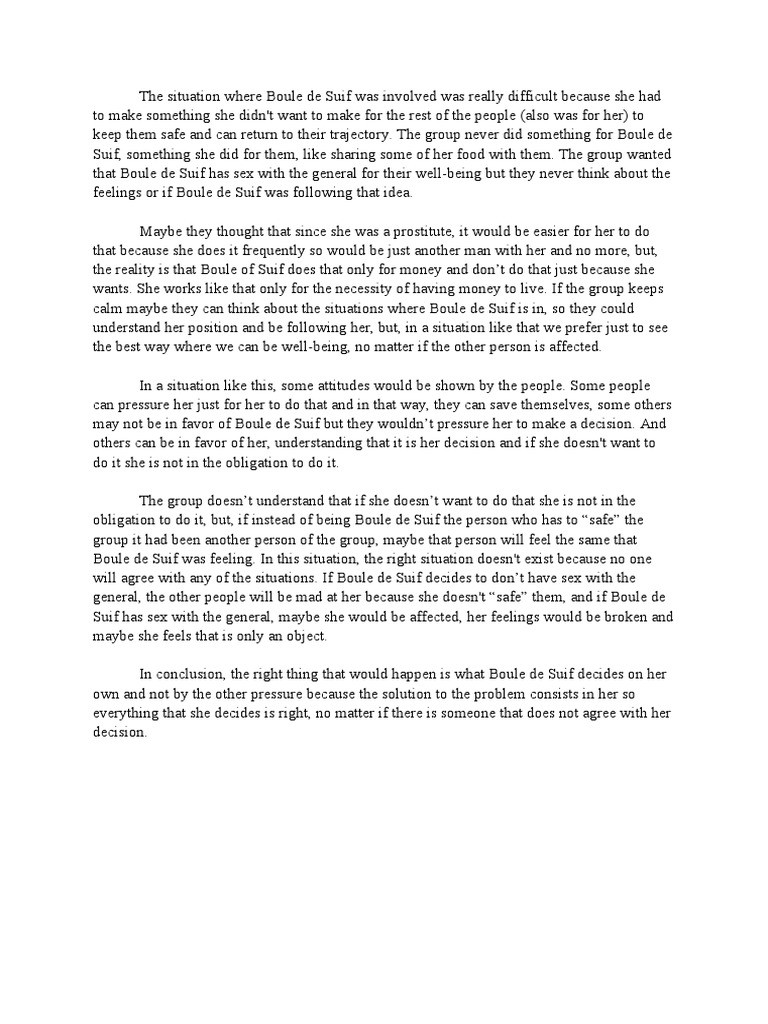 Ball of Fat | Download Free PDF | Psychology | Psychological Concepts