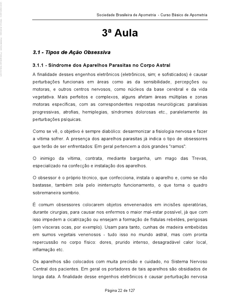 Cbsbapometria Aula 3 | PDF | Amor | Magnetismo