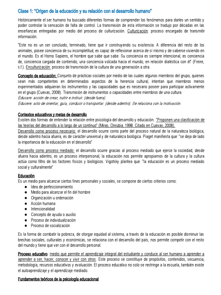 Procesos De Enseñanza Aprendizaje Pdf Sicología Psicología
