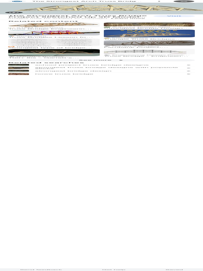 Strong Truss Bridge Designs - Google Search | PDF | Art | Computers