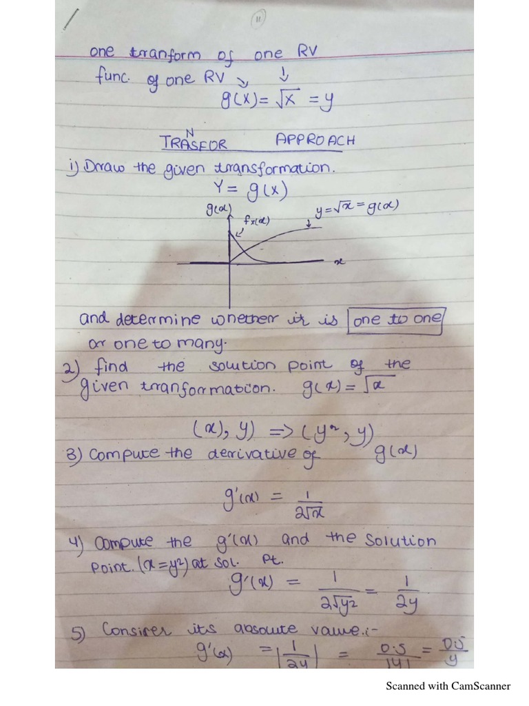 Transformation Techniques - Notes | PDF