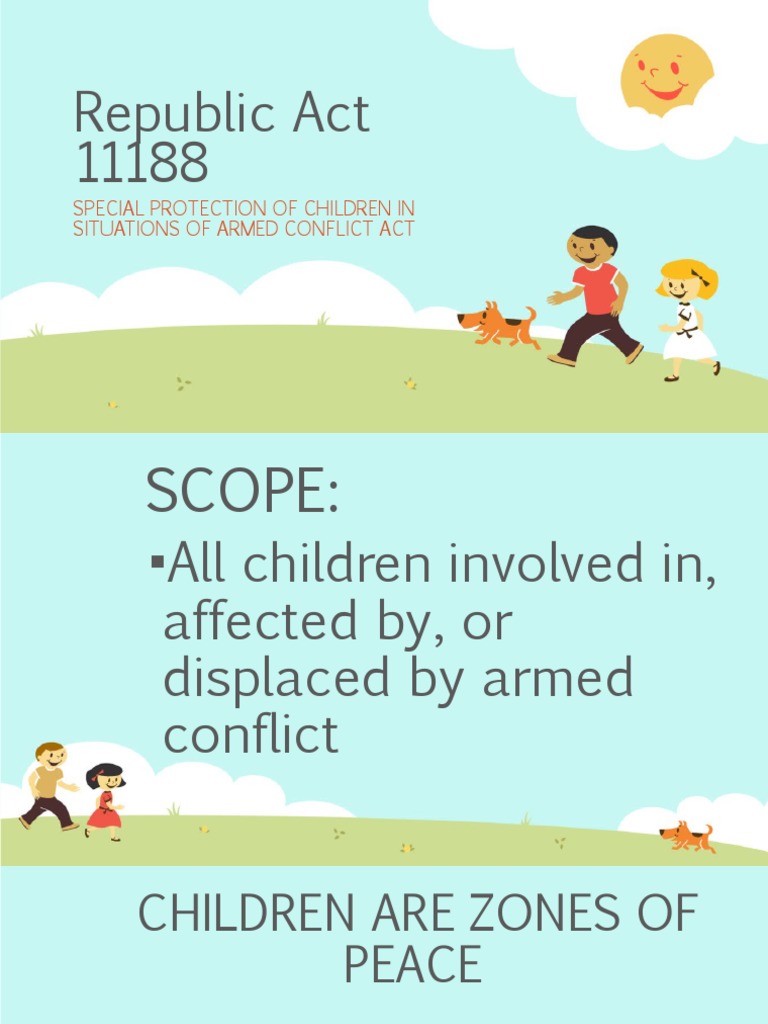 Republic Act 11188 | PDF | Detention (Imprisonment) | Child Custody