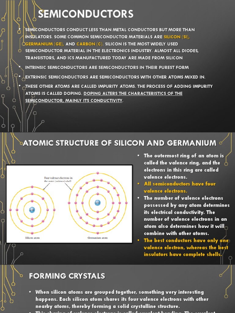 PHY 322 Semiconductors and Semiconductor Diode | PDF | P–N Junction | Semiconductors