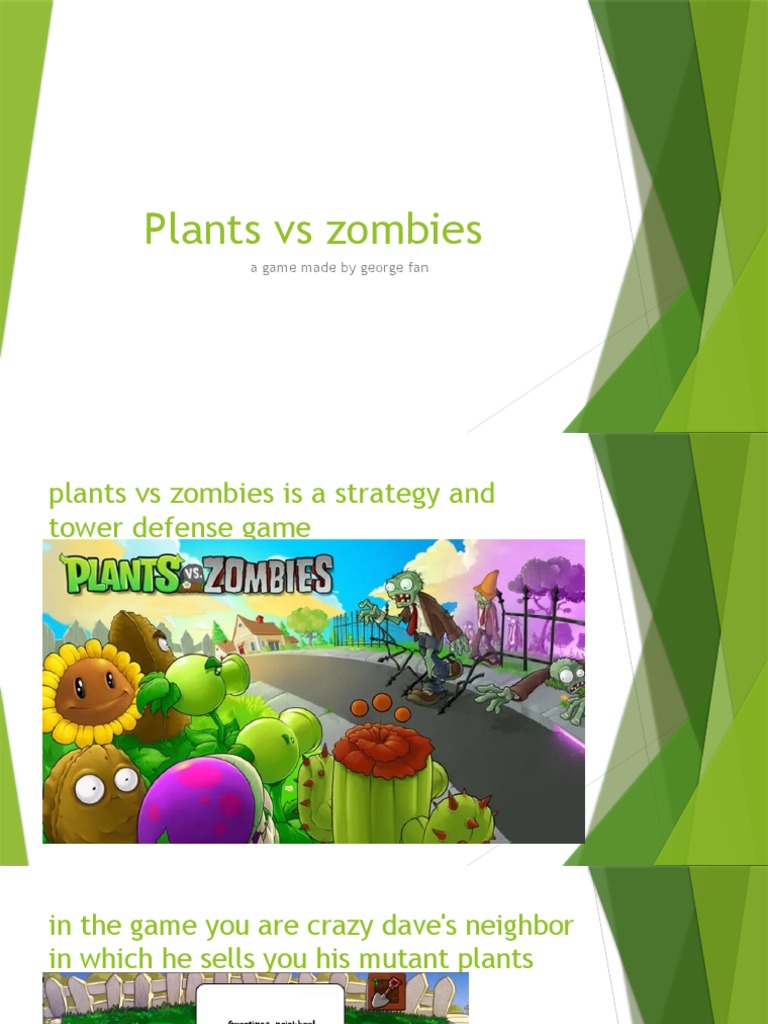 Plants Vs Zombies | PDF