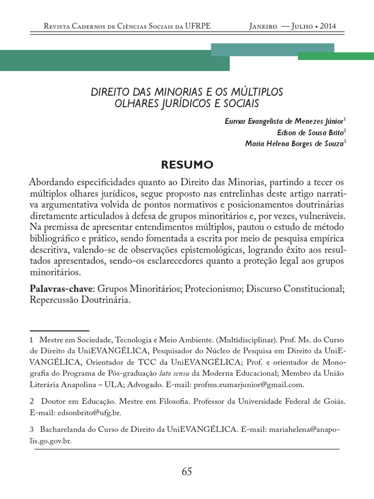 564-Texto Do Artigo-1770-1-10-20160212 | PDF | Política | Ciências e Matemática