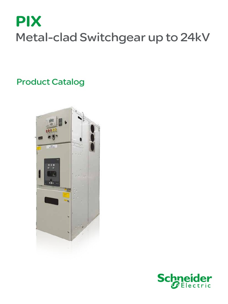 PIX Standard Up To 24kV-Catalog | PDF | Electrical Connector | Switch