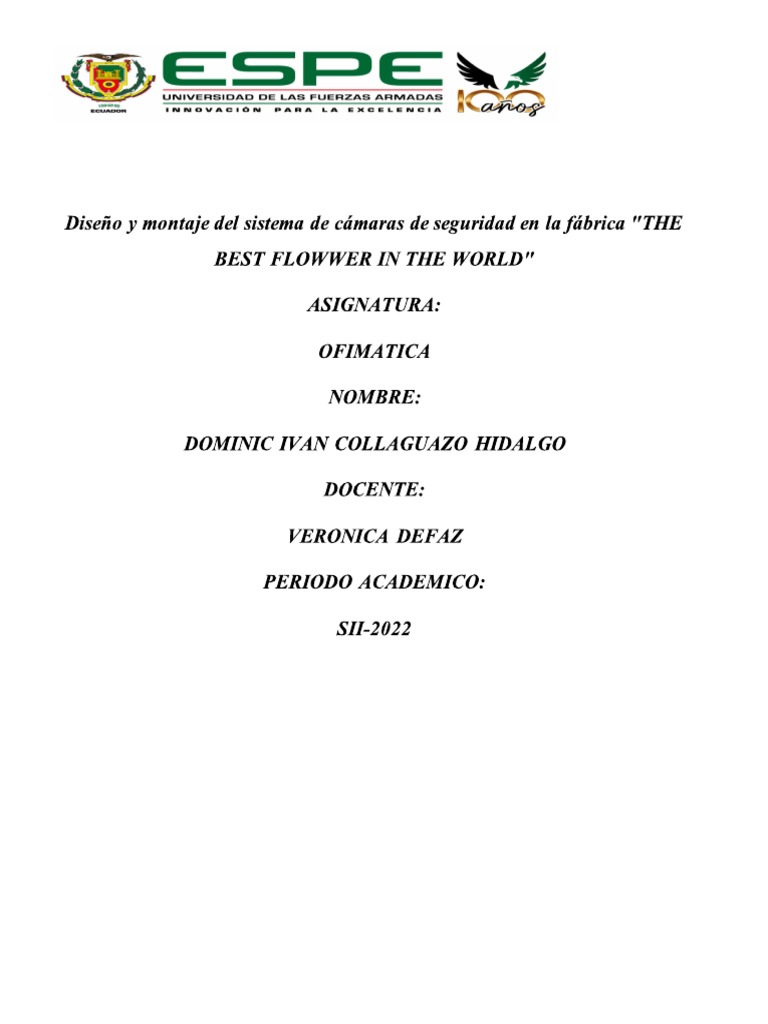 Proyecto Dominic Ofimatica | PDF