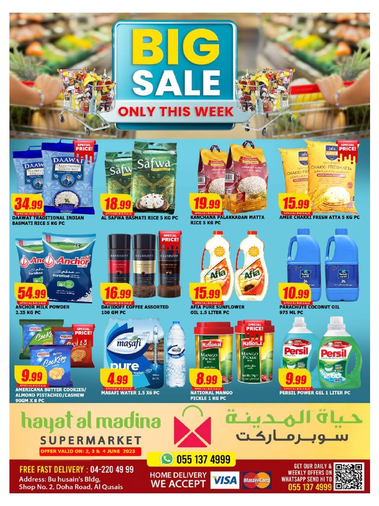 Hayat Al Madina Supermarket Weekend Offer-1 | PDF
