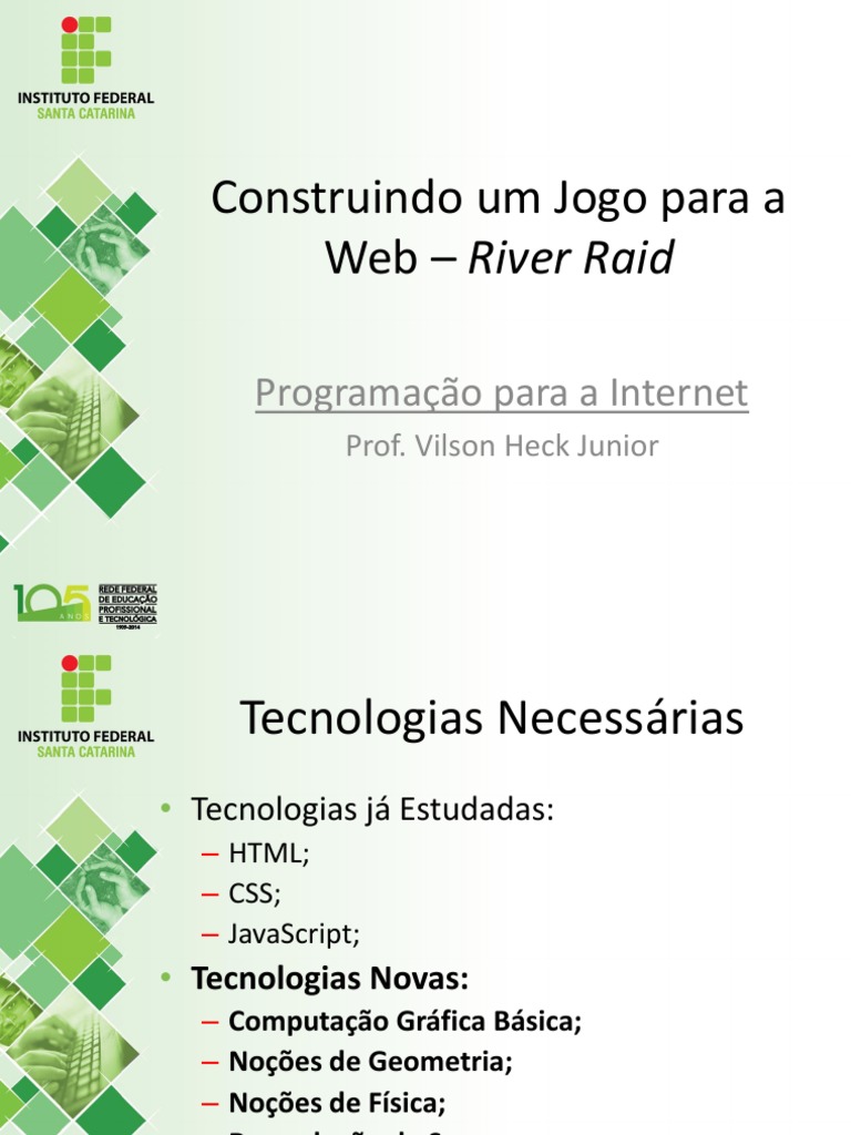 Construindo Um Jogo para A Web River Raid | PDF | Informática