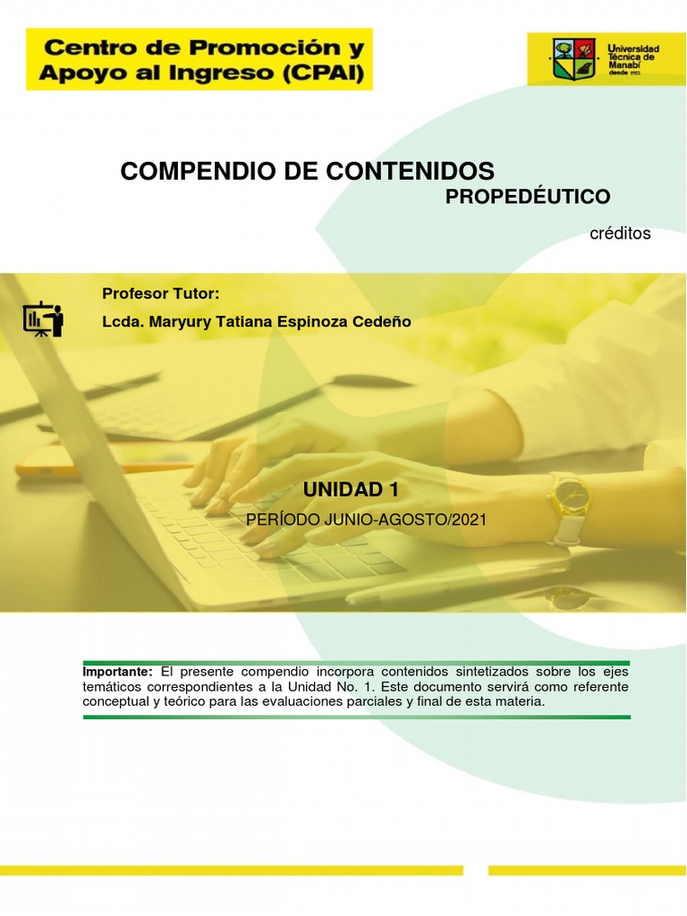 Compendio 1 | PDF | Educación más alta | Universidad