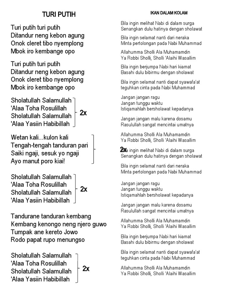 Turi Putih | PDF