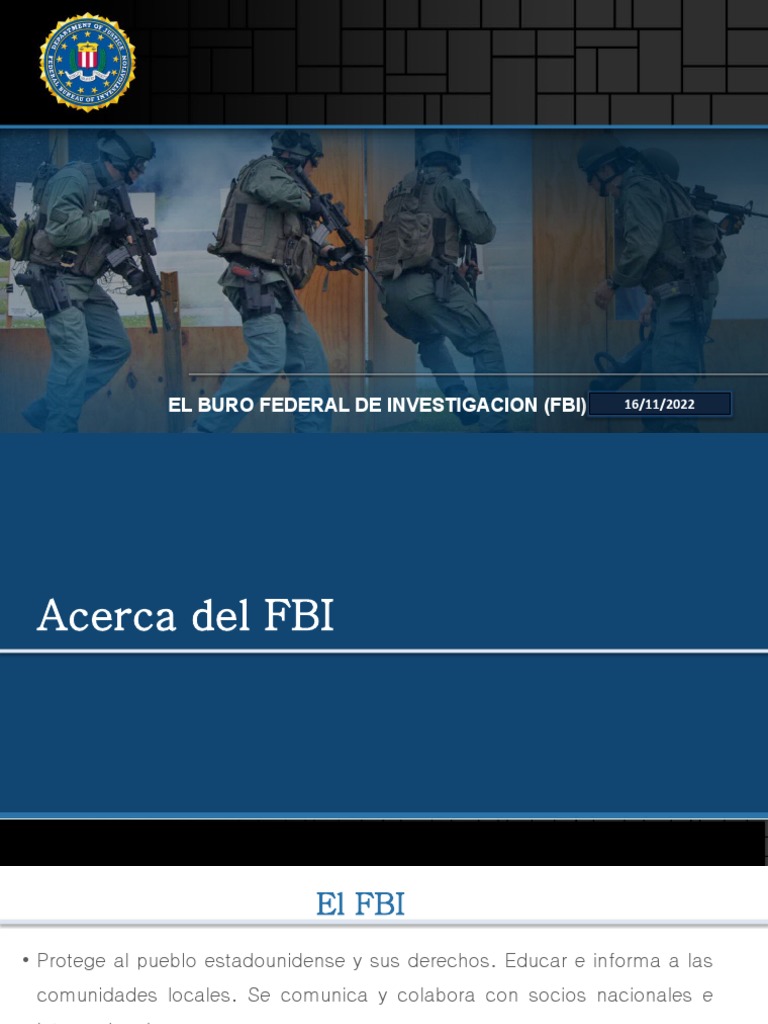 FBI Presentacion Completa | PDF