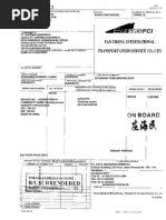 Bill of Lading CCL Cargo Container Line - CANS19058826 | PDF | Freight ...