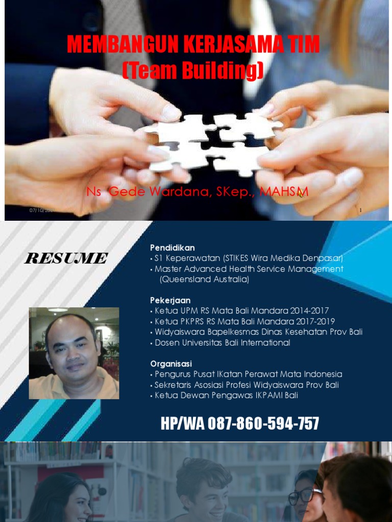 Membangun Kerjasama Tim | PDF