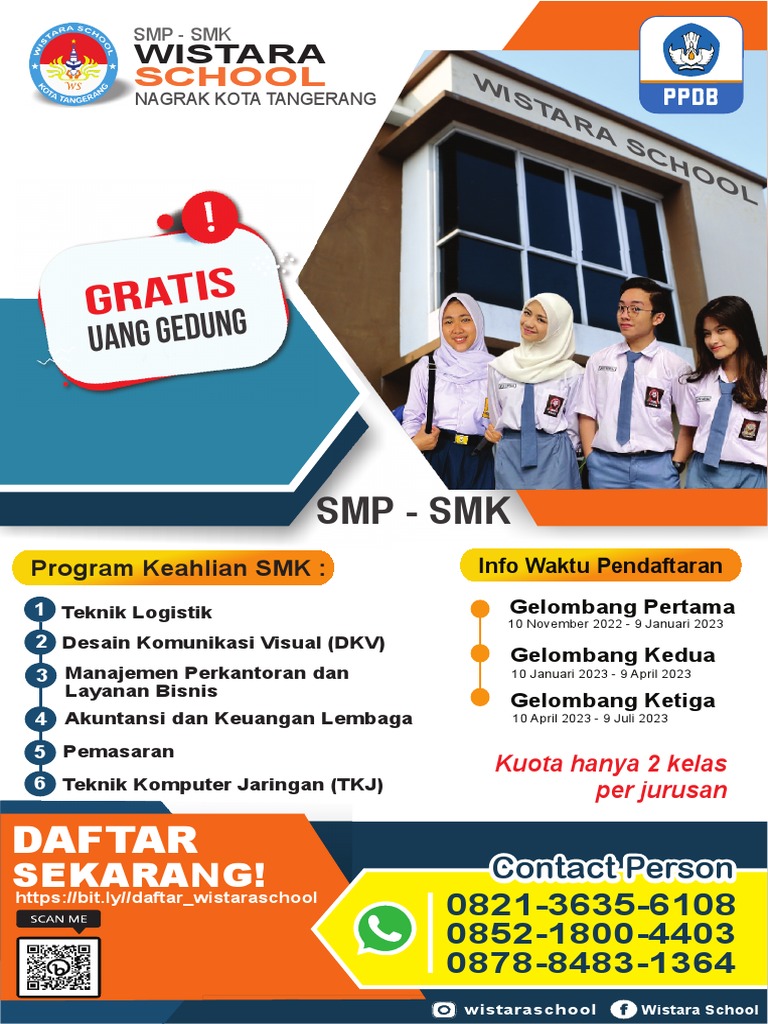 Desain Brosur PPDB SMK | PDF
