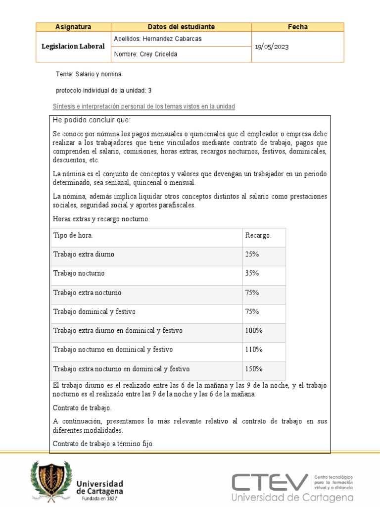 Plantilla Protocolo Individual 3 | PDF