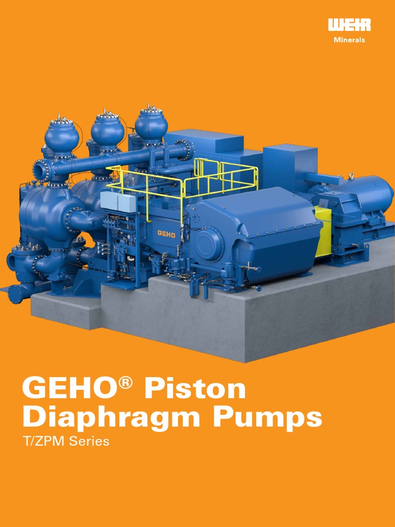 Geho Piston Diaphragm Pumps Brochure | Download Free PDF | Pump | Piston
