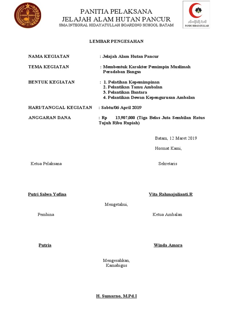 Proposal Hiking | PDF