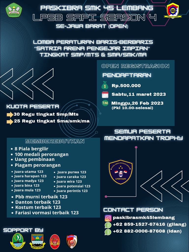 UNDANGAN LPBB SAPI 4 2023 | PDF