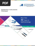 Appasamy Ophthalmic Instruments Guide | PDF | Knife | Ophthalmology