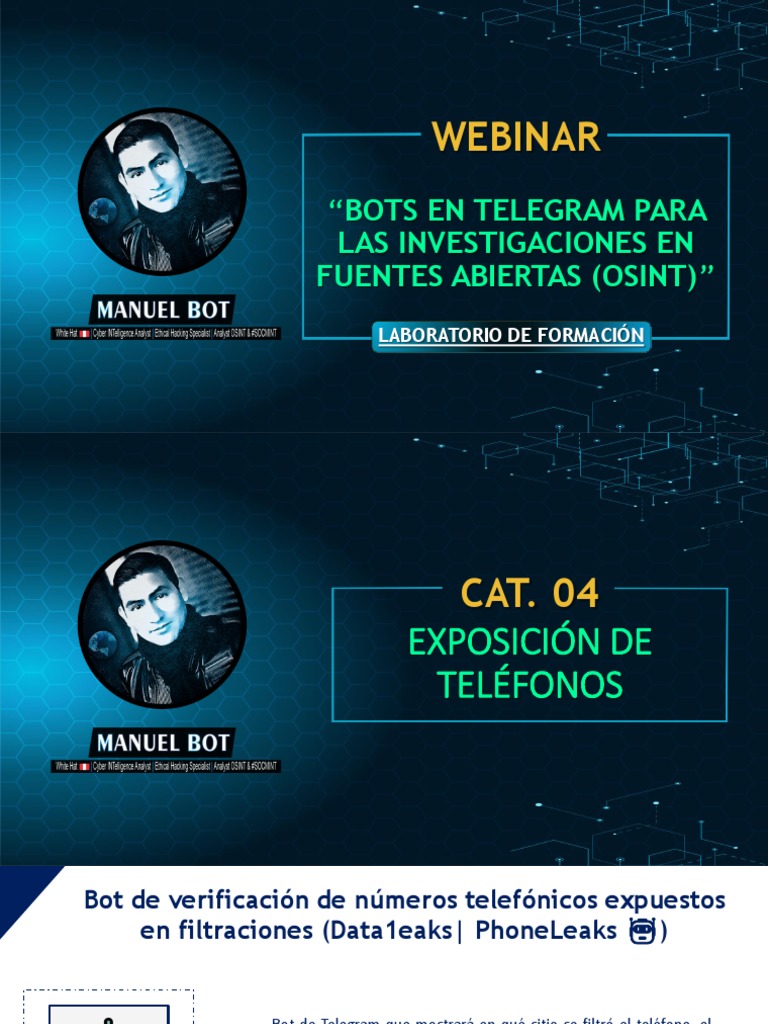 Bots de Telegram para OSINT | PDF | Informática