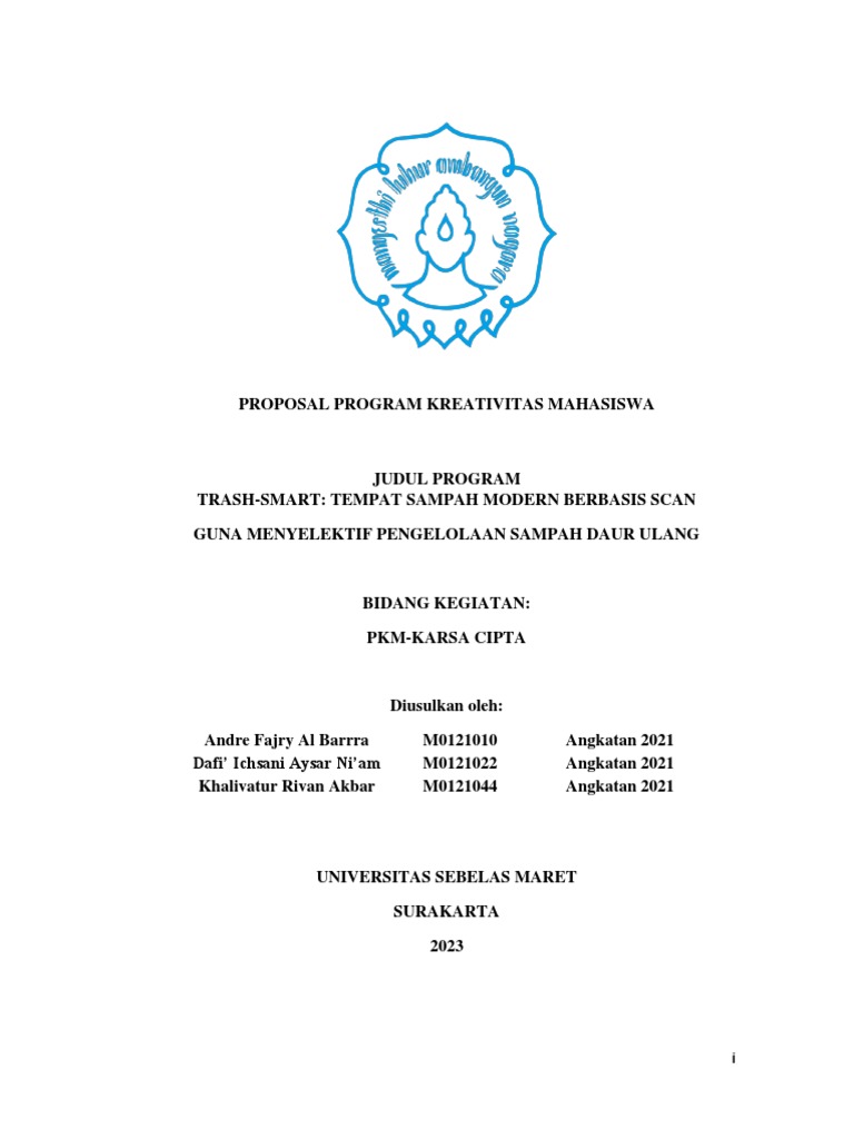 Draft Proposal PKM Kel 12 | PDF