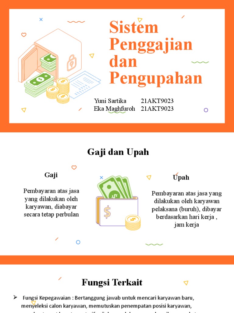 (sistem penggajian dan pengupahan) | PDF
